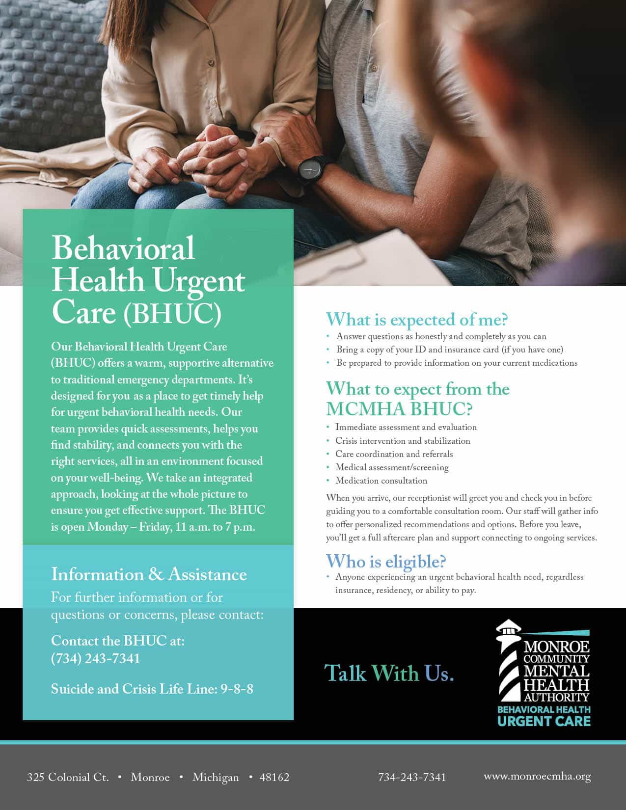 Behavioral Health Urgent Care (BHUC) - Monroe Community Mental Health ...